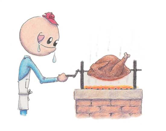 Cooking a Turkey for the Holidays - Grit